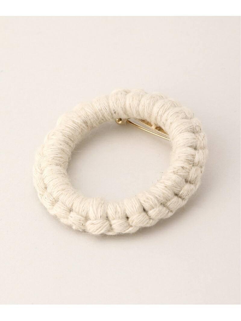 【楽天市場】【SALE／20%OFF】(W)マクラメリングブローチ studio CLIP スタディオクリップ アクセサリー ブローチ ...