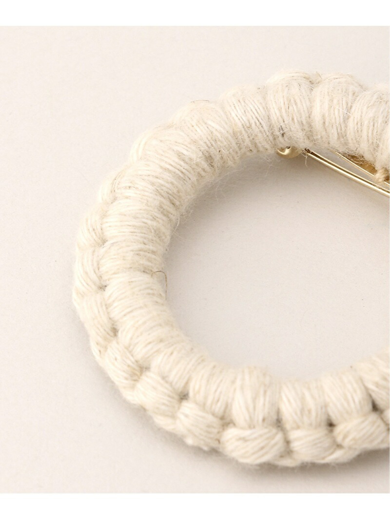 【楽天市場】【SALE／20%OFF】(W)マクラメリングブローチ studio CLIP スタディオクリップ アクセサリー ブローチ ...