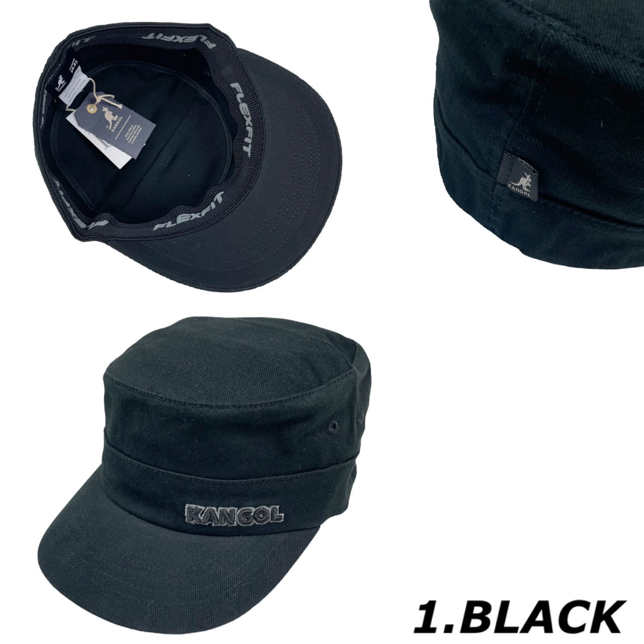 【楽天市場】カンゴール Kangol ワークキャップ 帽子 コットン ツイル アーミー キャップ 9720BC メンズ カジュアル ハット ...