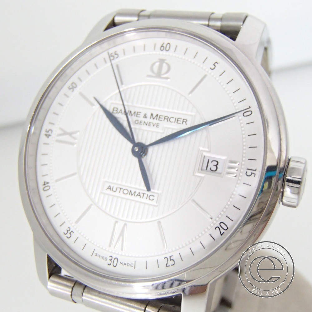 【楽天市場】Baume&Mercierボーム＆メルシエ Ref：M0A08837 クラシマ エグゼクティブ 自動巻き 腕時計 ステンレス ...
