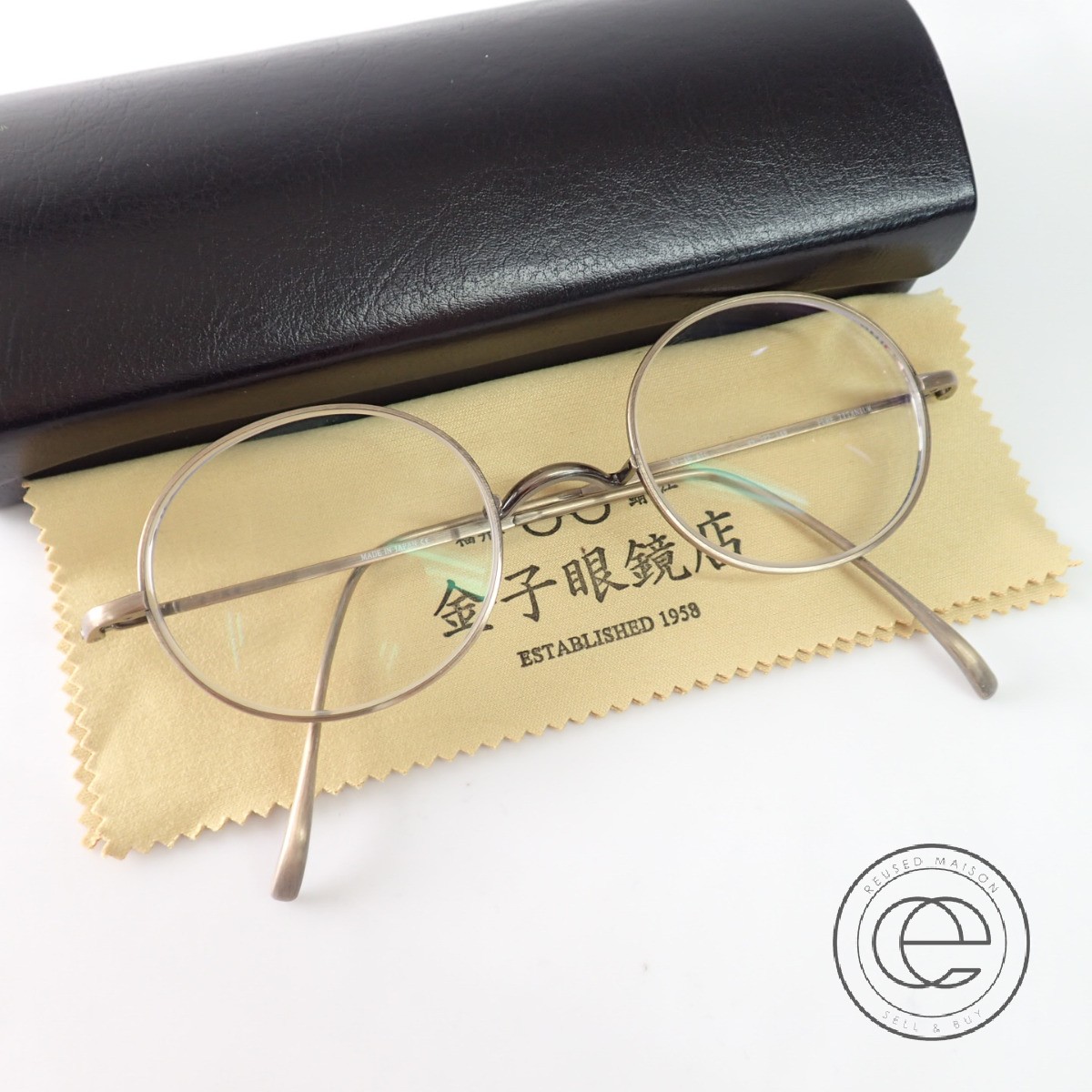 【楽天市場】金子眼鏡KANEKO OPTICAL KV-48 ATG VINTAGE シリーズ PURE TITANIUM メガネフレーム ...