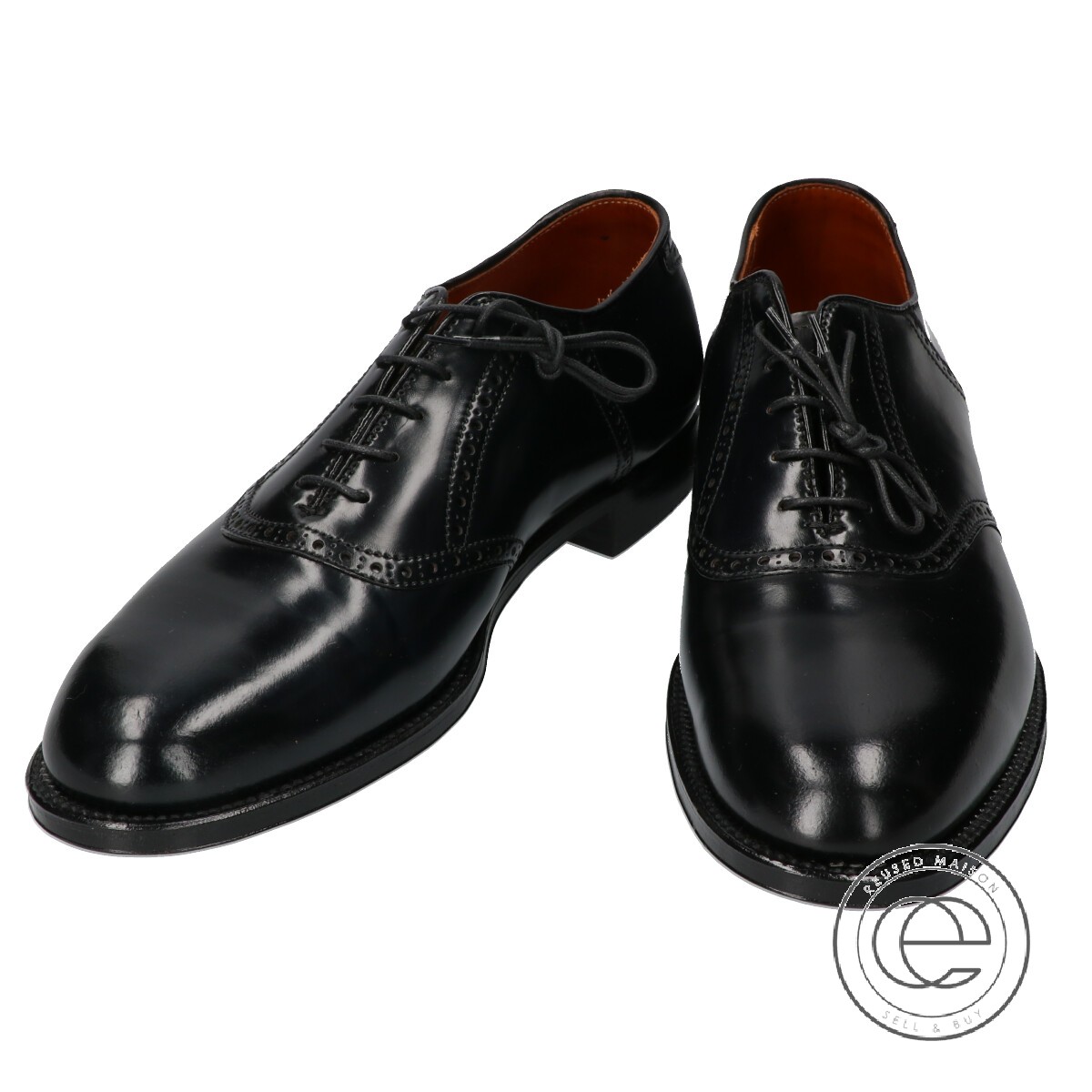 【楽天市場】Alden オールデン 993 コードバン サドル シューズ 10E ブラック メンズ 【中古】：ブランドリサイクル エコスタイル