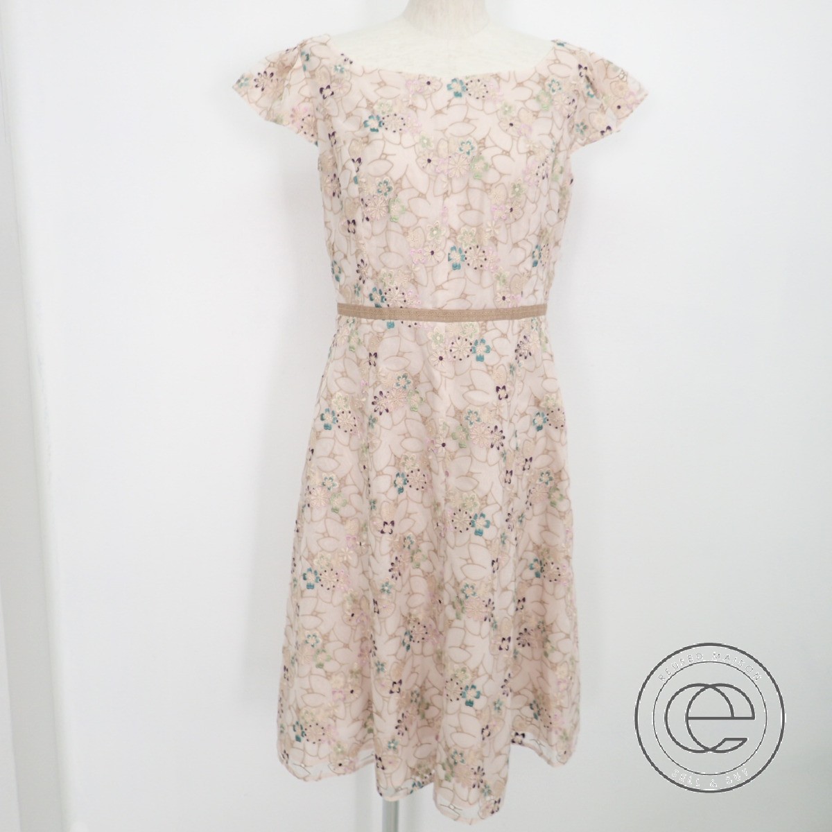 【楽天市場】TOCCA トッカ 【新品 18年製】OPTOYA0010 MIDNIGHT MOON ドレス/キャップスリーブワンピース6 ベージュ系 レディース 【中古】：ブランドリサイクル ...