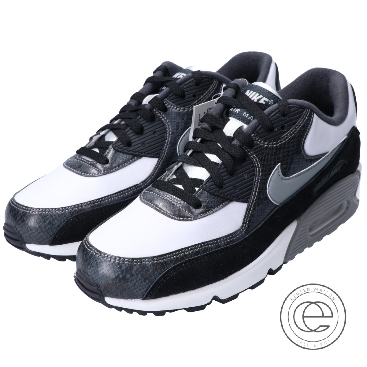 【楽天市場】NIKE ナイキ CD0916-100 AIR MAX 90 QS PYTHON エアマックス90クイックストライク パイソン スニーカー シューズ 29cm WHITE ...