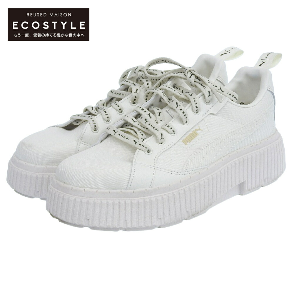 【楽天市場】PUMA プーマ 美品 PUMA プーマ 【×Ameri】 WMNS Dinara シューズ メンズ ウォームホワイト グラノーラ 25cm シューズ 25 ウォームホワイト ...