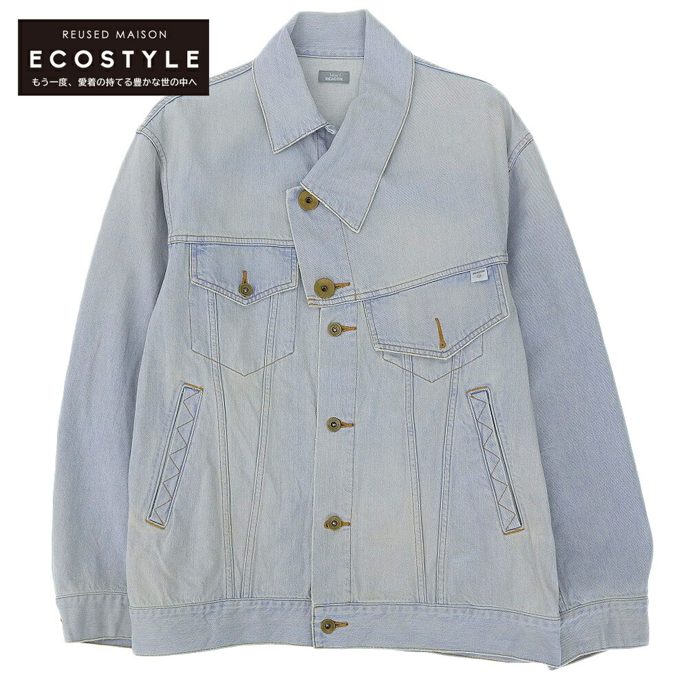 【楽天市場】kolor BEACON カラー ビーコン コットン100% 変形型デニムジャケット メンズ ブルー系 1 23SBM-G03137 23SS ジャケット 1 ブルー系 メンズ ...