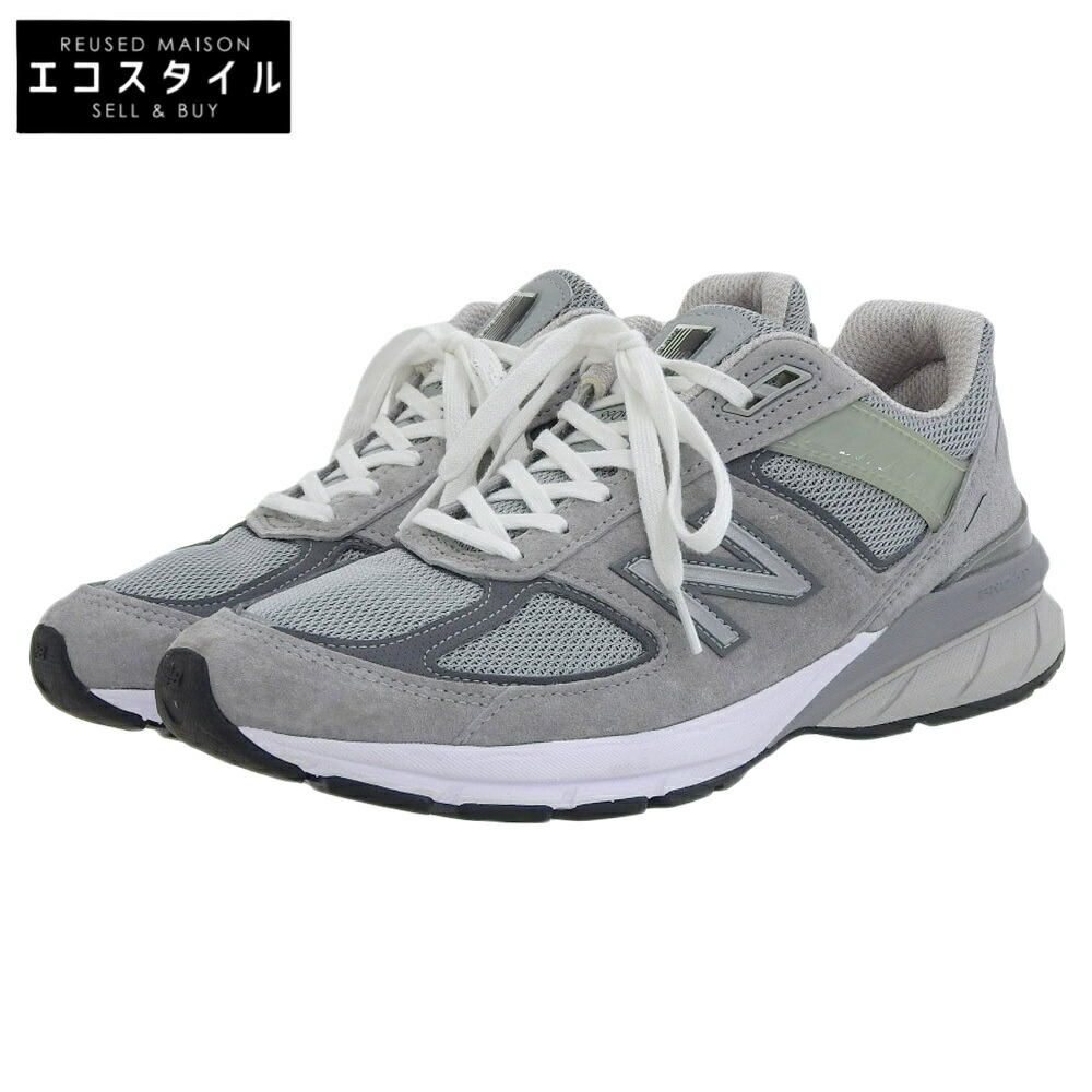 【楽天市場】NEW BALANCE ニューバランス 美品 NEW BALANCE ニューバランス M990GL5 GRAY 20FW-S ローカットスニーカー メンズ グレー 8 シューズ 8 ...