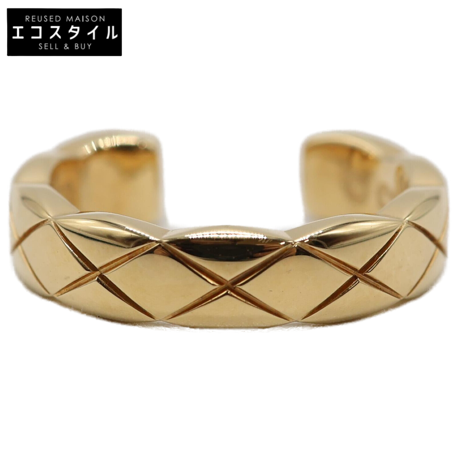 【楽天市場】CHANEL シャネル K18YG J12157 Au750 ココクラッシュ イヤーカフ イヤリング ゴールド レディース 【中古】：ブランドリサイクル エコスタイル