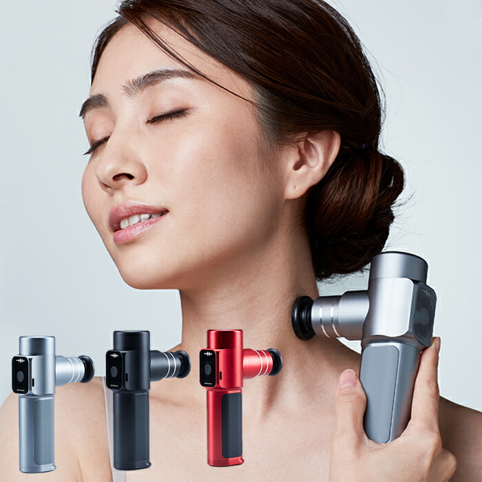 【楽天市場】【店内全品ポイント10倍＆クーポン割引！7/19(土)19:59迄】筋膜リリースガン 6種のアタッチメント 筋膜リリース WAVEWAVE FASCIAL RELEASE GUN ...