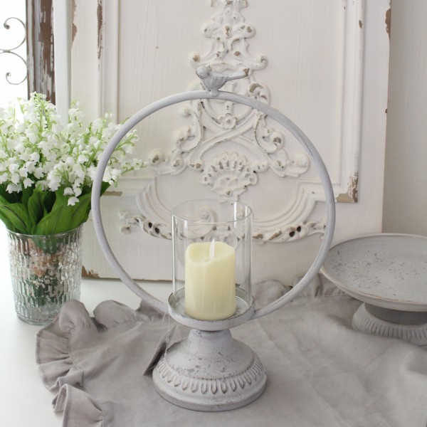 【楽天市場】アイアン キャンドルホルダー グレー キャンドルスタンド シャビーシック (618) マチルドエム フランス ディスプレイ 可愛い マチルドM Mathilde M. アンティーク ...