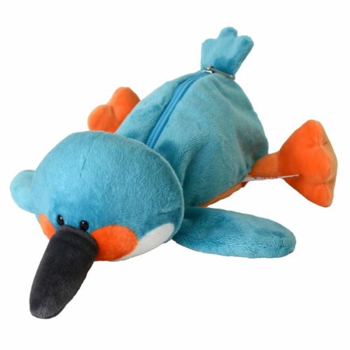 【楽天市場】NICI(ニキ)【正規商品】NICI フィギアポーチ Bird カワセミ ペン ポーチ ぬいぐるみペンケース 友達 誕生日 ...