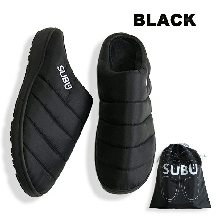 【楽天市場】スブ subu サンダル 2019 冬 男女兼用 ペタンコ スリッポン BLACK YELLOW RED BLUE PURPLE ...