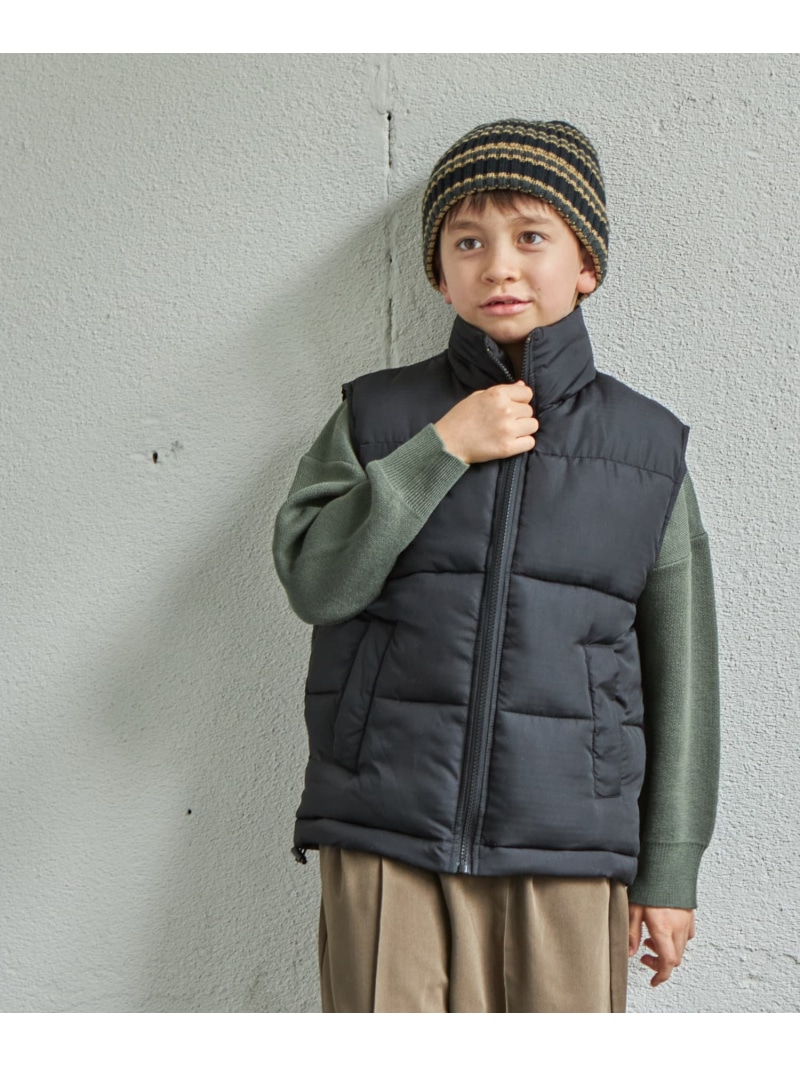 【楽天市場】PAIRMANON STREET 【PAIRMANON STREET】中綿 スタンドネック バイカラー ベスト アウター ペアマノン トップス ベスト・ジレ イエロー ブルー ...