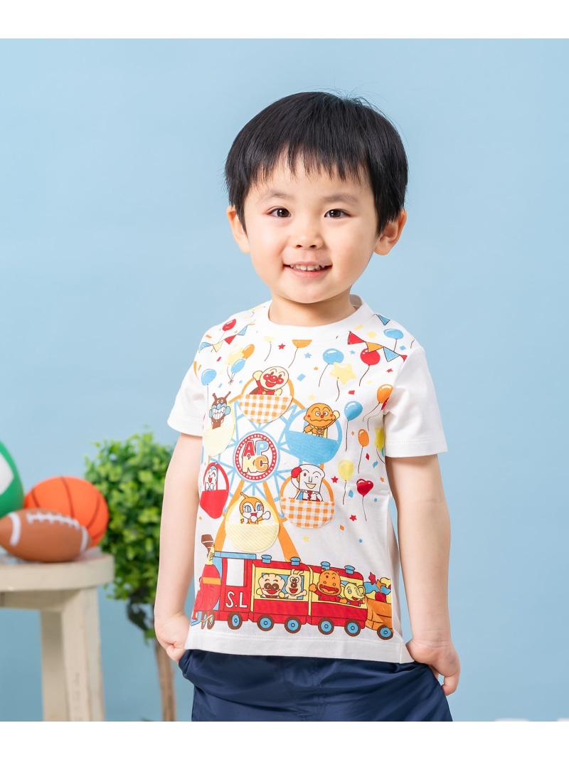 【楽天市場】ANPANMAN KIDS COLLECTION ANPANMAN KIDS COLLECTION/(K)観覧車飾りポケットT ...