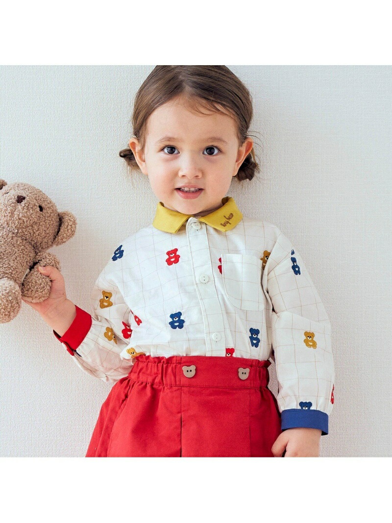 【楽天市場】【SALE／30%OFF】apres les cours tiny bear 2柄シャツ エフオーオンラインストア トップス シャツ・ブラウス【RBA_E】：Rakuten ...