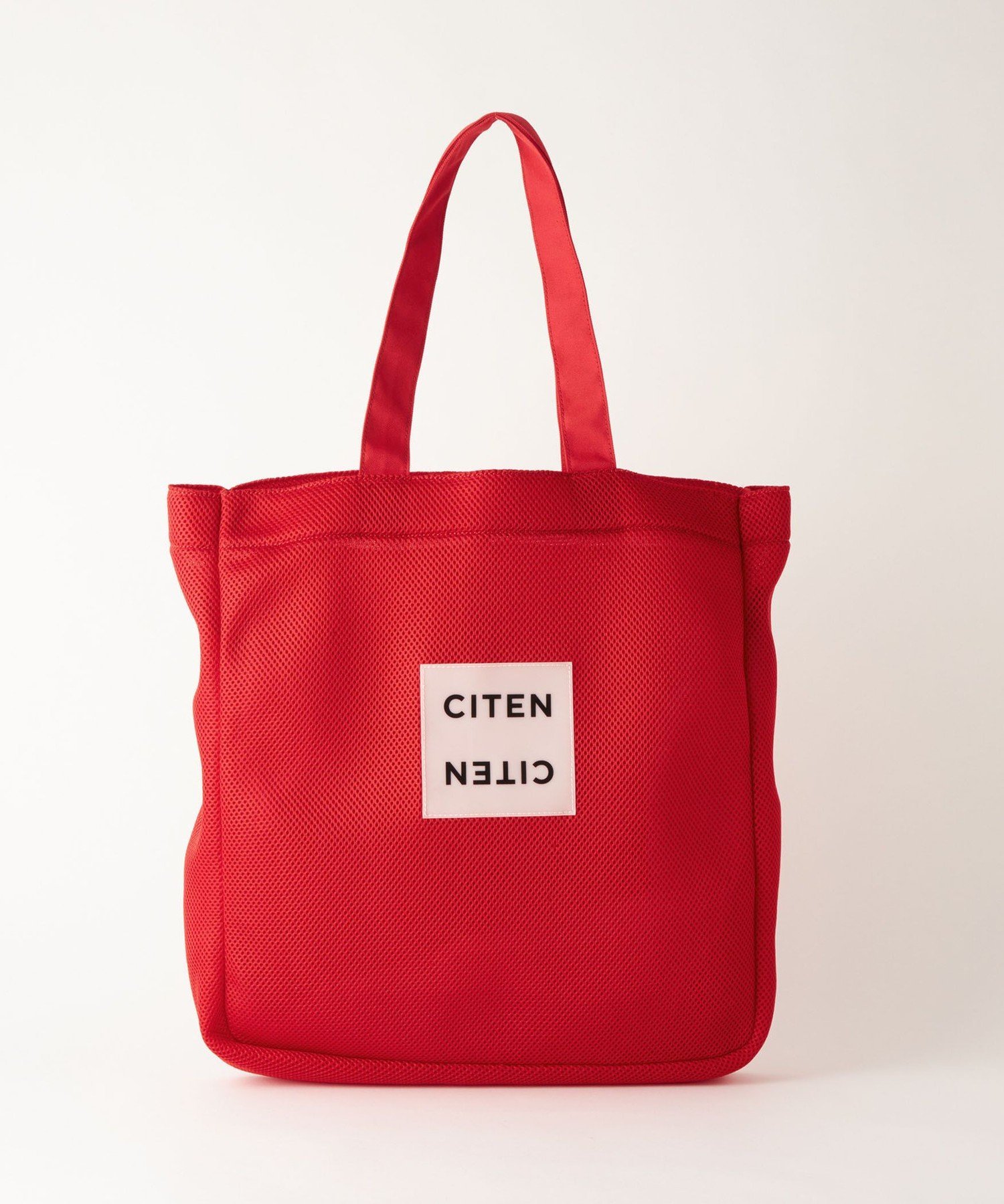 CITEN ＜CITEN＞カラーバリエーション メッシュ トート シテン バッグ トートバッグ ネイビー パープル オレンジ イエロー ピンク ブルー レッド ホワイト ブラック