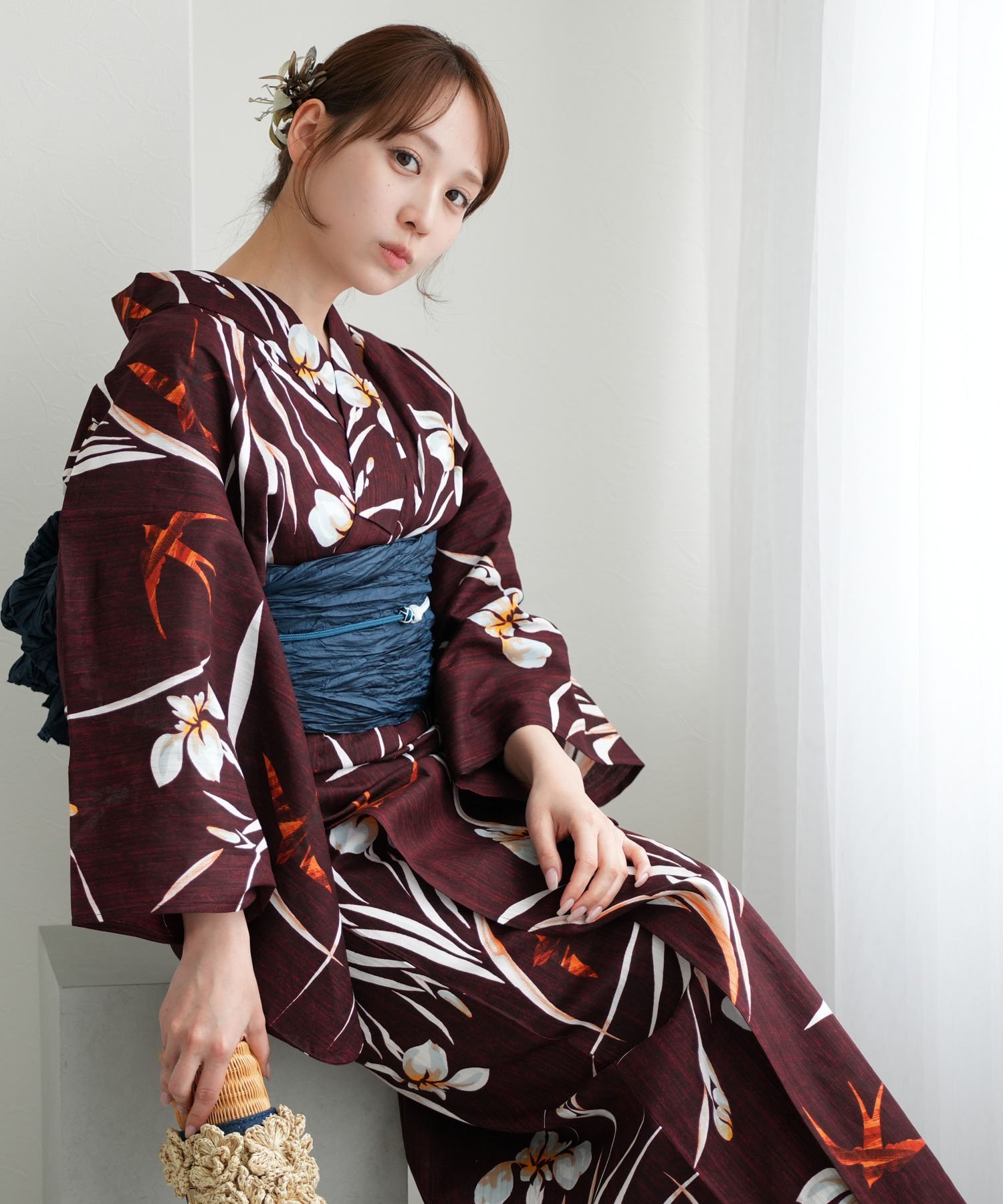 楽天市場】浴衣 レディース 綿麻 女性浴衣 単品 浴衣単品 ゆかた 大人