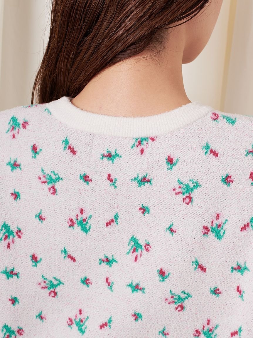 【SALE／30%OFF】SNIDEL HOME 【FEILER】ジャガードニットプルオーバー スナイデルホーム トップス ニット ホワイト ブルー ブラック【送料無料】