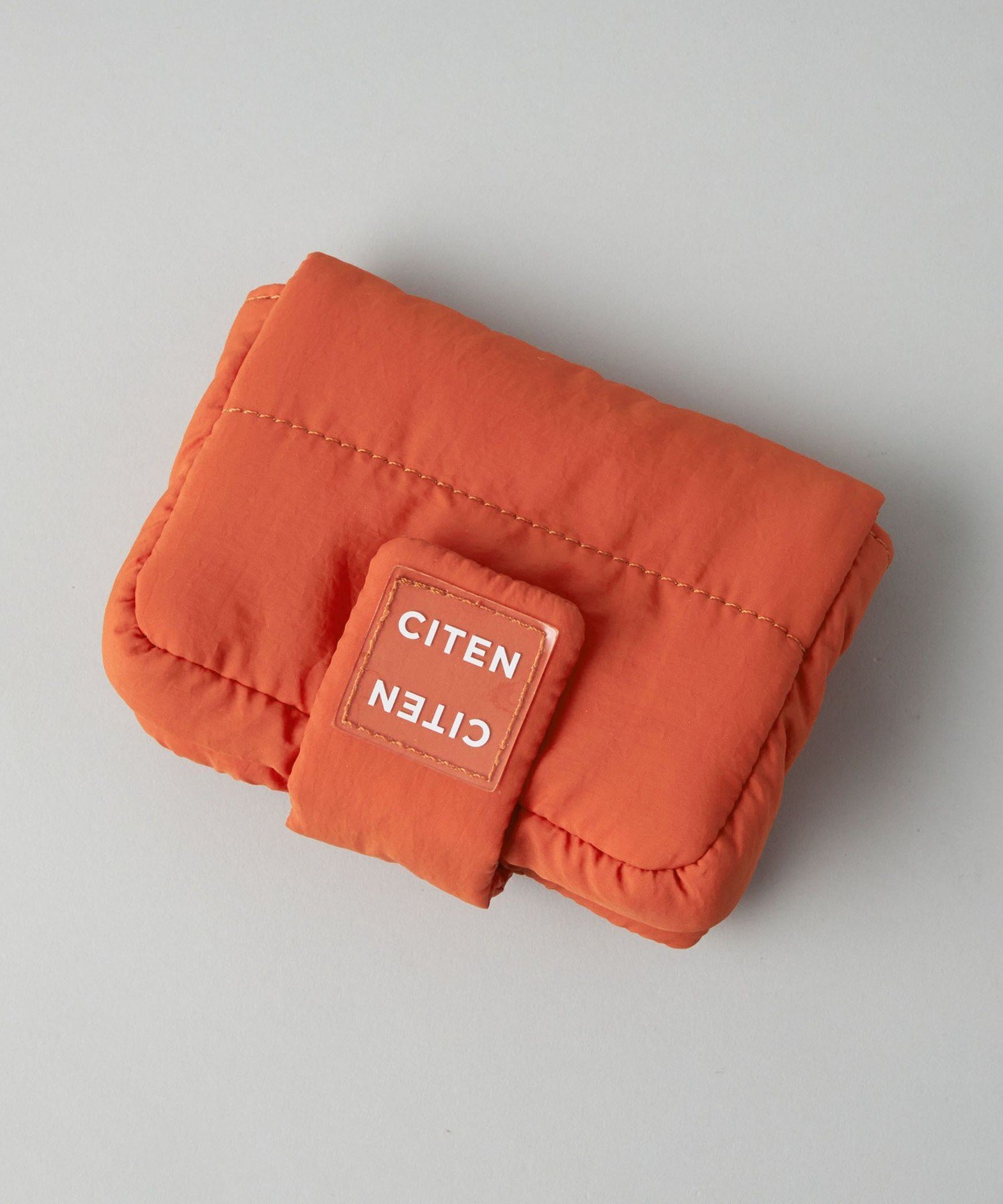 CITEN ＜CITEN＞CITENミラー付きミニポーチ シテン 財布・ポーチ・ケース ポーチ ピンク シルバー ベージュ ブラック オレンジ