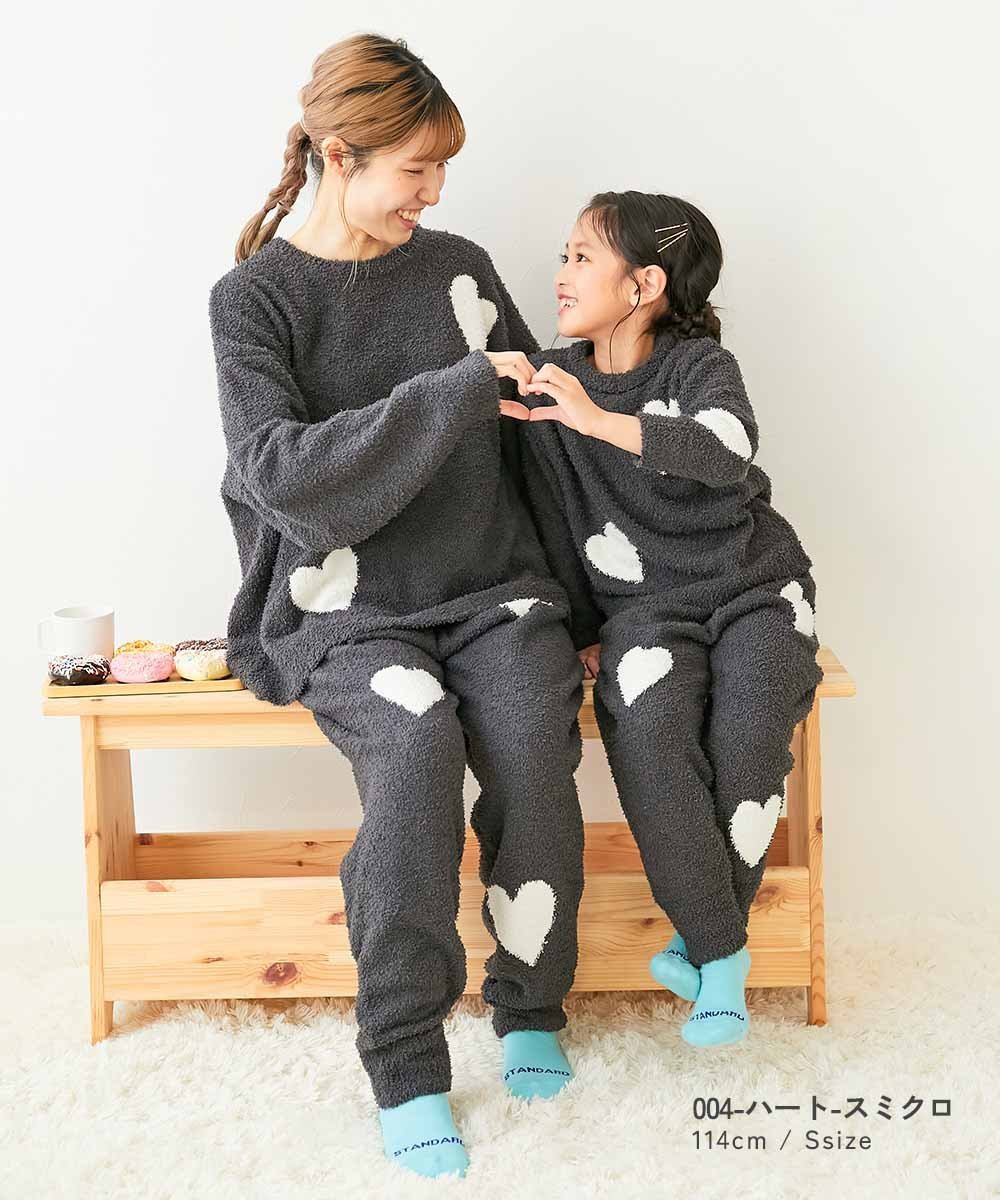 devirock 【親子リンク】マシュマロタッチ パジャマ 長袖パジャマ ルームウェア 長袖 25AW デビロック インナー・ルームウェア パジャマ