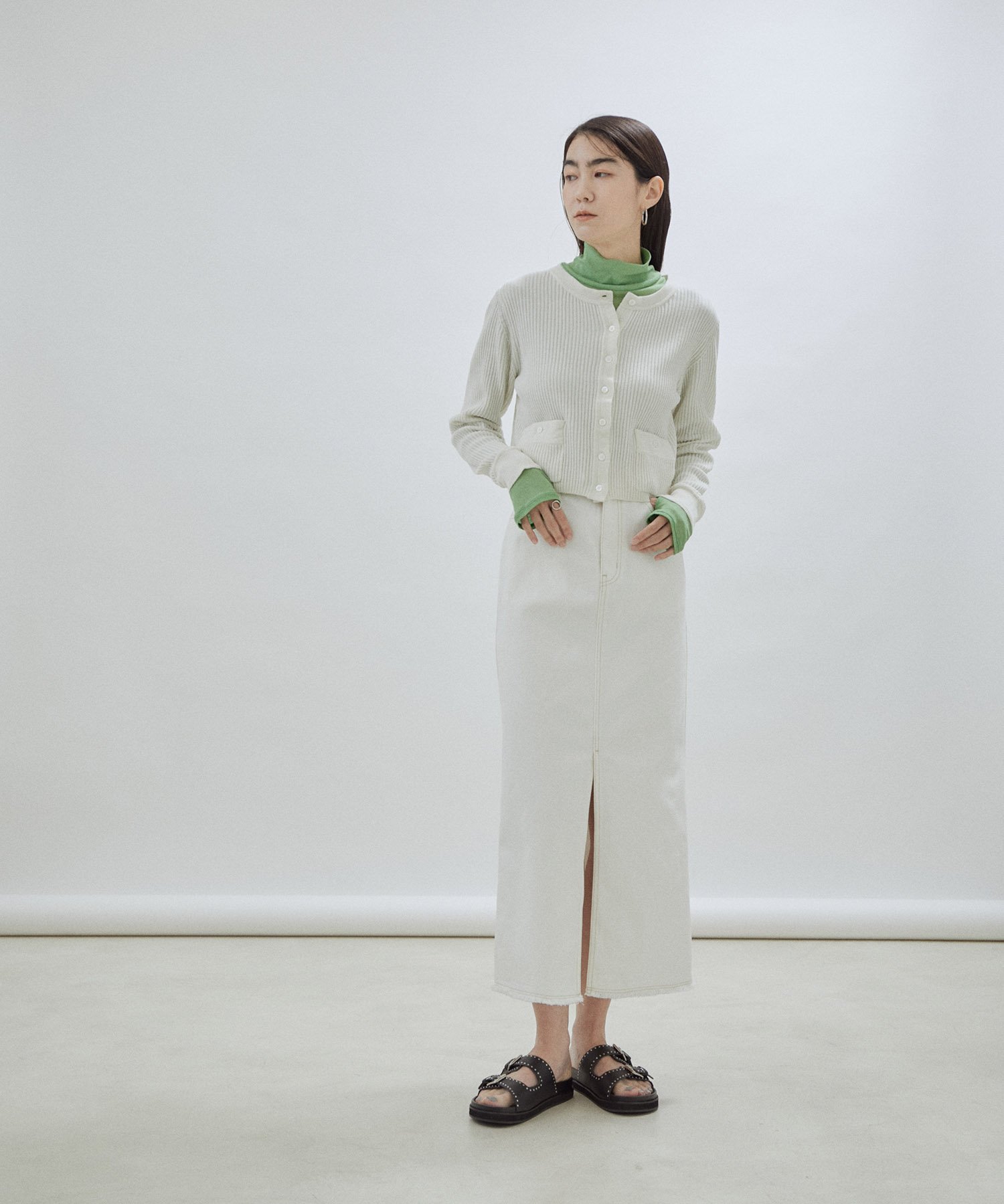 SALON adam et rope' 【MOHI(モヒ)】スタッズサンダル サロン SALON adam et rope' 【MOHI(モヒ)】スタッズサンダル サロン