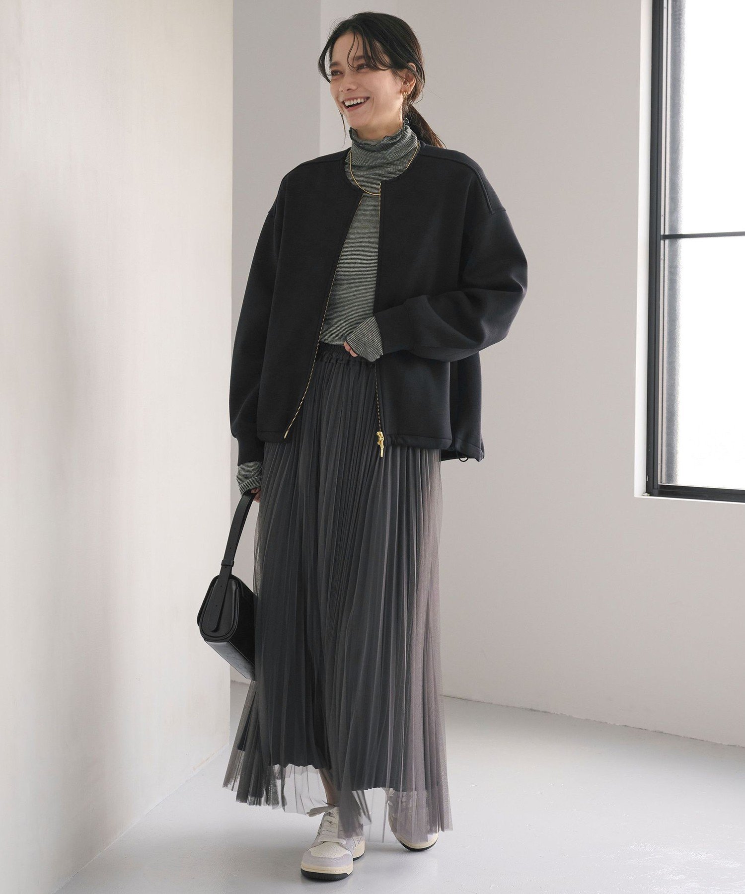 【SALE／40%OFF】UNITED ARROWS green label relaxing ダンボール ノーカラー ブルゾン ユナイテッド ...