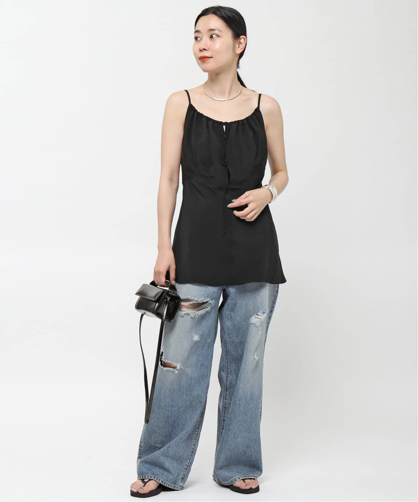 【SALE／30%OFF】AP STUDIO 【MABASH/マバシ】MABASH Black MINI BOX BAG エーピーストゥディオ ...