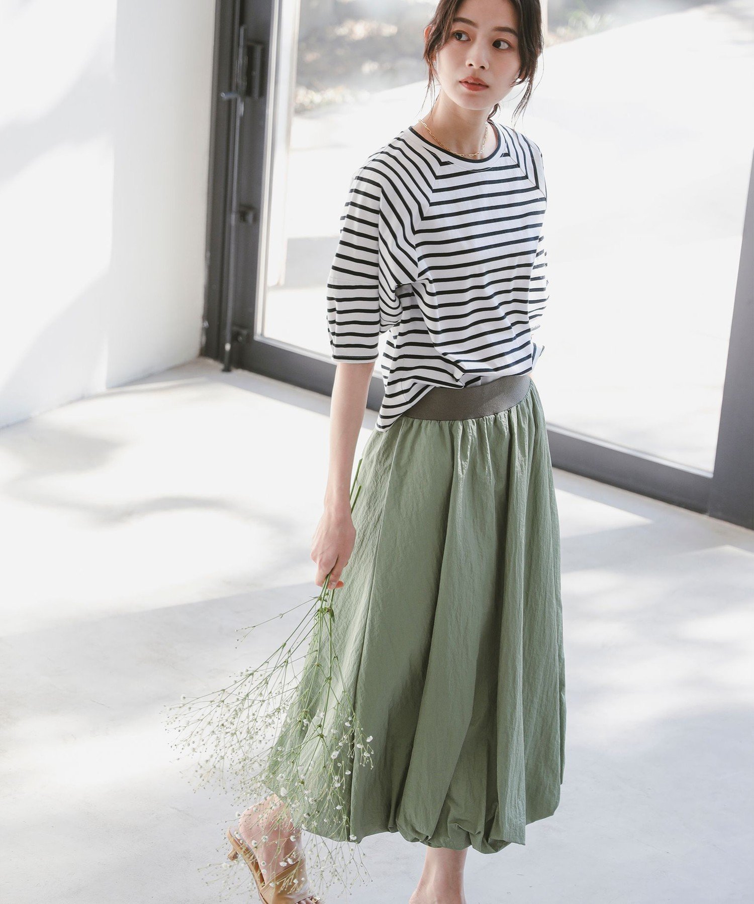 Spick & Span Higuchi*S チノワイドパンツ スピックアンドスパン Spick & Span Higuchi*S チノワイドパンツ スピックアンドスパン
