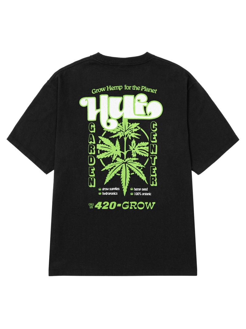 【楽天市場】HUF 420 GROW TEE/ HUF Tシャツ ハフ トップス カットソー・Tシャツ ベージュ グリーン ブラック【送料無料】：Rakuten Fashion Men