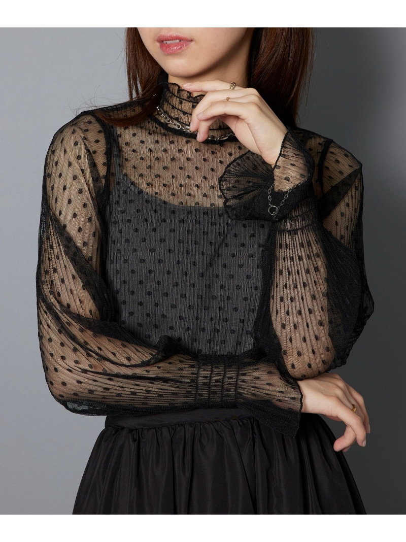 【楽天市場】【SALE／70%OFF】SETUP7 SETUP7/ドットシアートップスタートルネック KNF080 セットアップセブン トップス カットソー・Tシャツ ホワイト ブラック ...