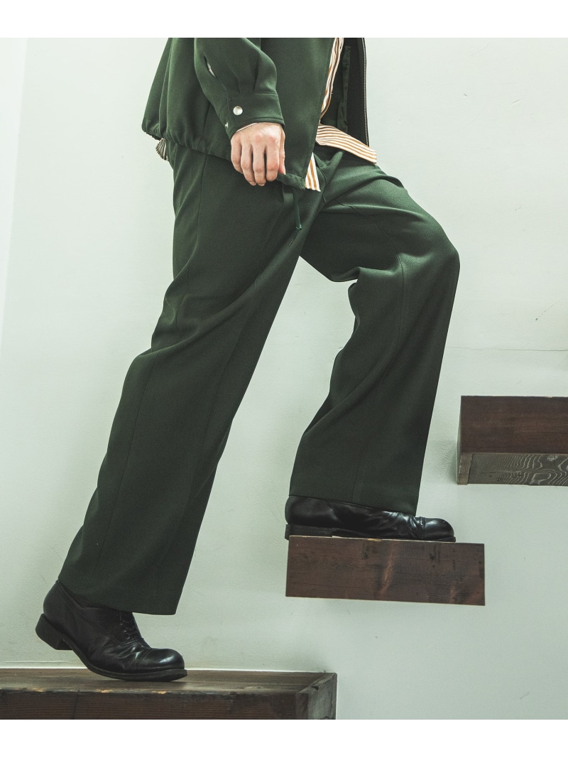 【楽天市場】MR.OLIVE RETORO POLYESTER TWILL /EASY TWO PLEATS STA-PREST WIDE ...