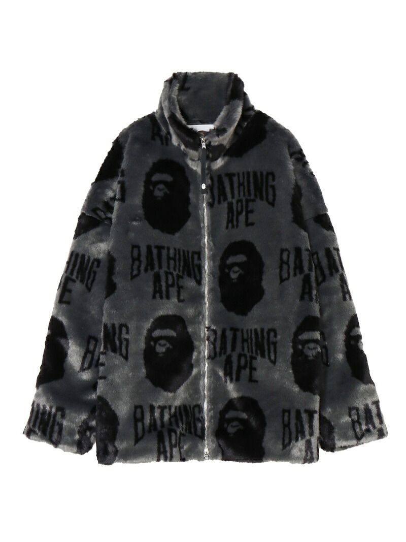 【楽天市場】A BATHING APE B BOY FUR JACKET M ア ベイシング エイプ ジャケット・アウター その他のジャケット ...
