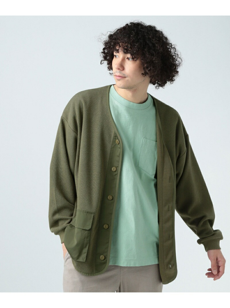 【楽天市場】【SALE／50%OFF】BAYFLOW (M)MILカットCD ベイフロー トップス カーディガン カーキ グレー ブルー【RBA_E】：Rakuten Fashion Men