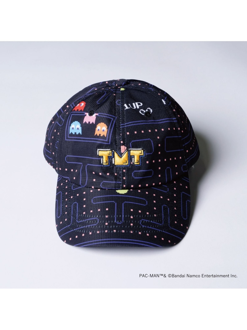 【楽天市場】TMT 【 TMT * PAC-MAN 】BASEBALL CAP ティーエムティー 帽子 キャップ ブラック【送料無料 ...