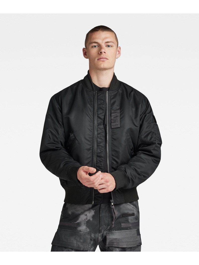 【楽天市場】【SALE／50%OFF】G-Star RAW 【公式ショップ】G-A1 BOMBER JKT/ミリタリーデザインブルゾン/MA1 ジースターロゥ ジャケット・アウター MA-1 ...