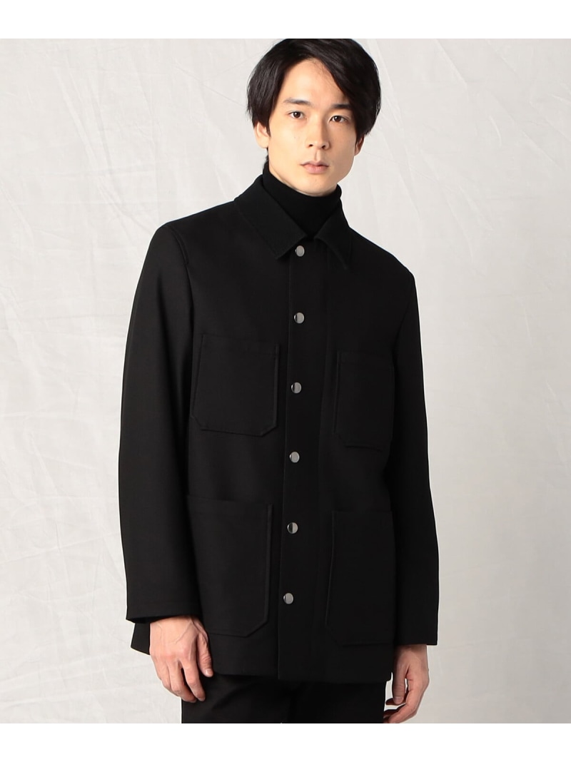 【楽天市場】【SALE／40%OFF】COMME CA MEN ハンティングジャケット コムサメン ジャケット・アウター その他のジャケット・アウター グレー ブラック【RBA_E】【送料無料 ...