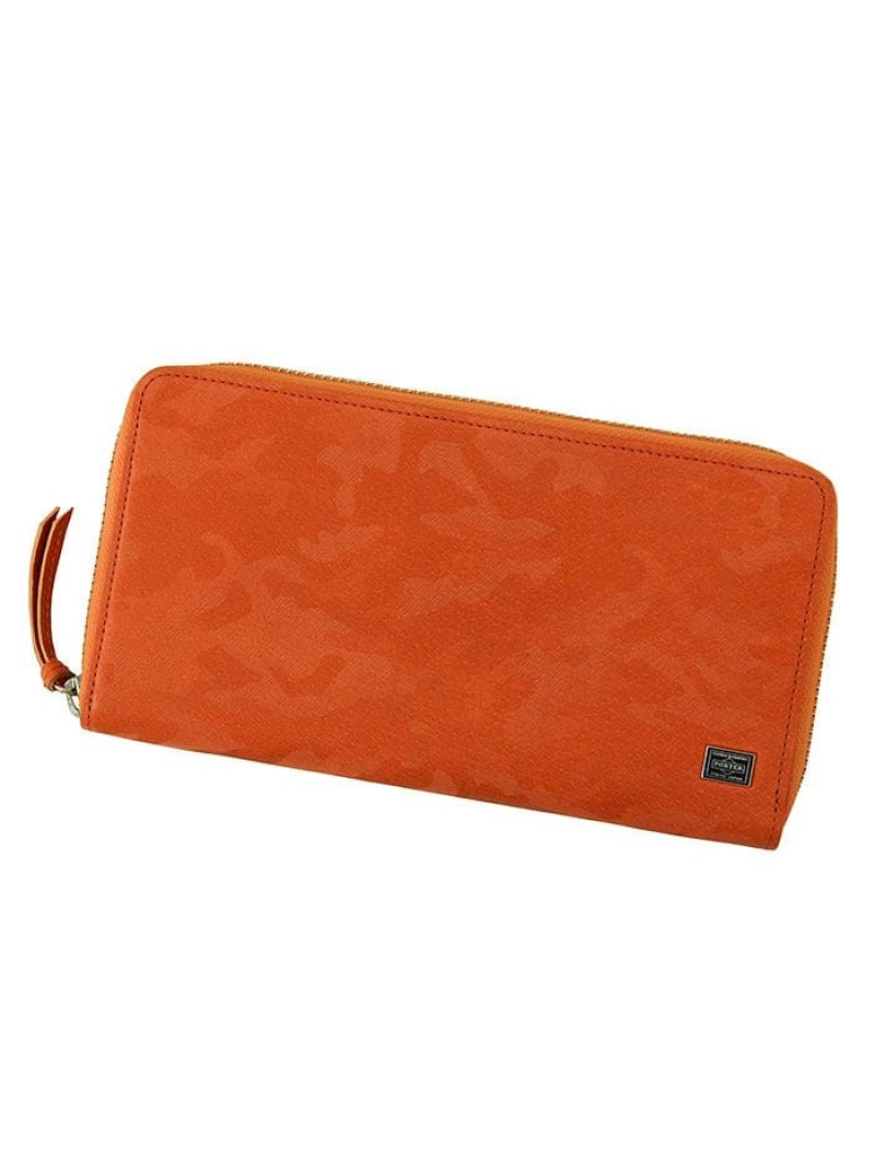 【楽天市場】PORTER ワンダー ロングウォレット ポーター 財布・ポーチ・ケース 財布 オレンジ ブラック ネイビー グリーン【送料無料 ...