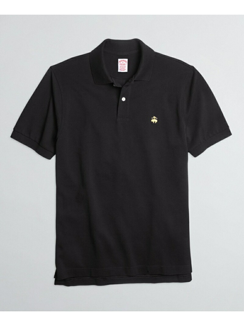 【楽天市場】BROOKS BROTHERS (M)スーピマコットンストレッチ ピケ GFロゴ ポロシャツ ブルックス ブラザーズ トップス ...