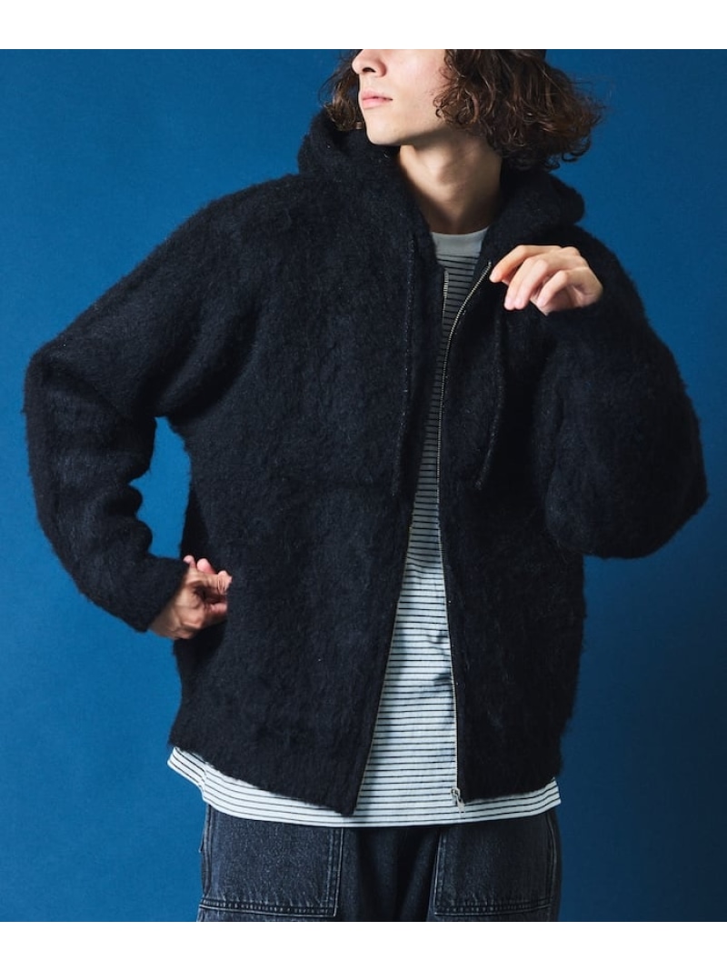 【楽天市場】【SALE／70%OFF】FREAK'S STORE リラックスフィット シャギーニット フルジップ パーカー フリークスストア トップス カーディガン ブラック グリーン ...