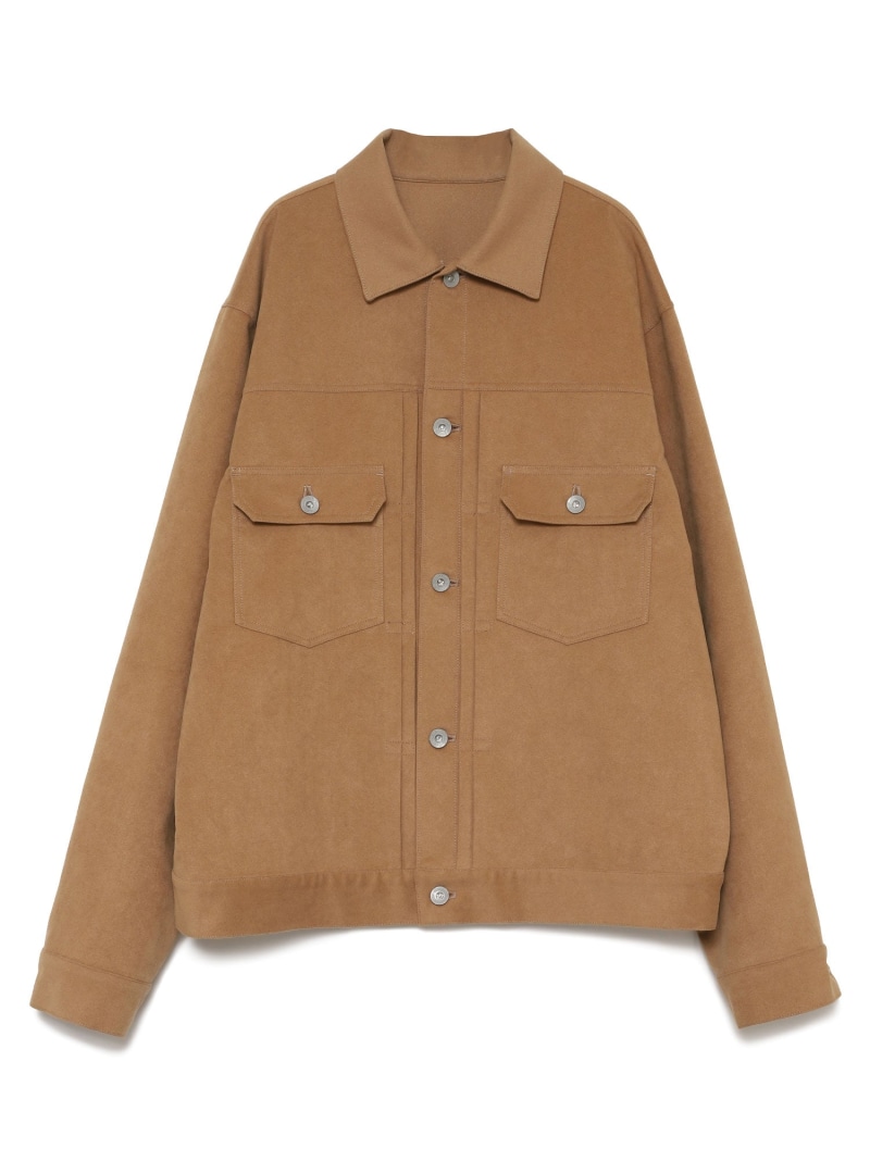 【楽天市場】【SALE／30%OFF】SEAGREEN (M)ECO LUXURY SUEDE TRACKER JACKET タトラス ...