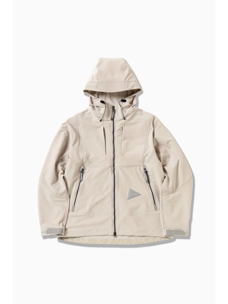 【楽天市場】and wander light stretch shell jacket アンドワンダー ジャケット・アウター その他の ...