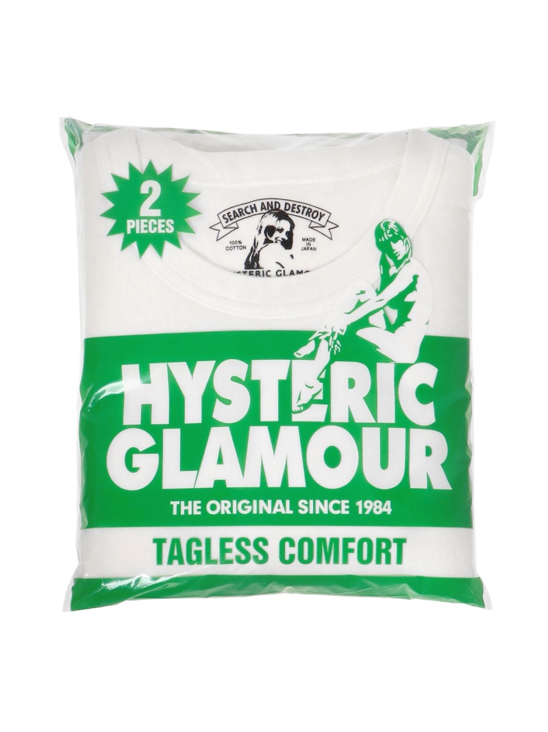 【楽天市場】HYSTERIC GLAMOUR HYS SYMBOL 2PACS Tシャツ ヒステリックグラマー トップス カットソー・Tシャツ ...