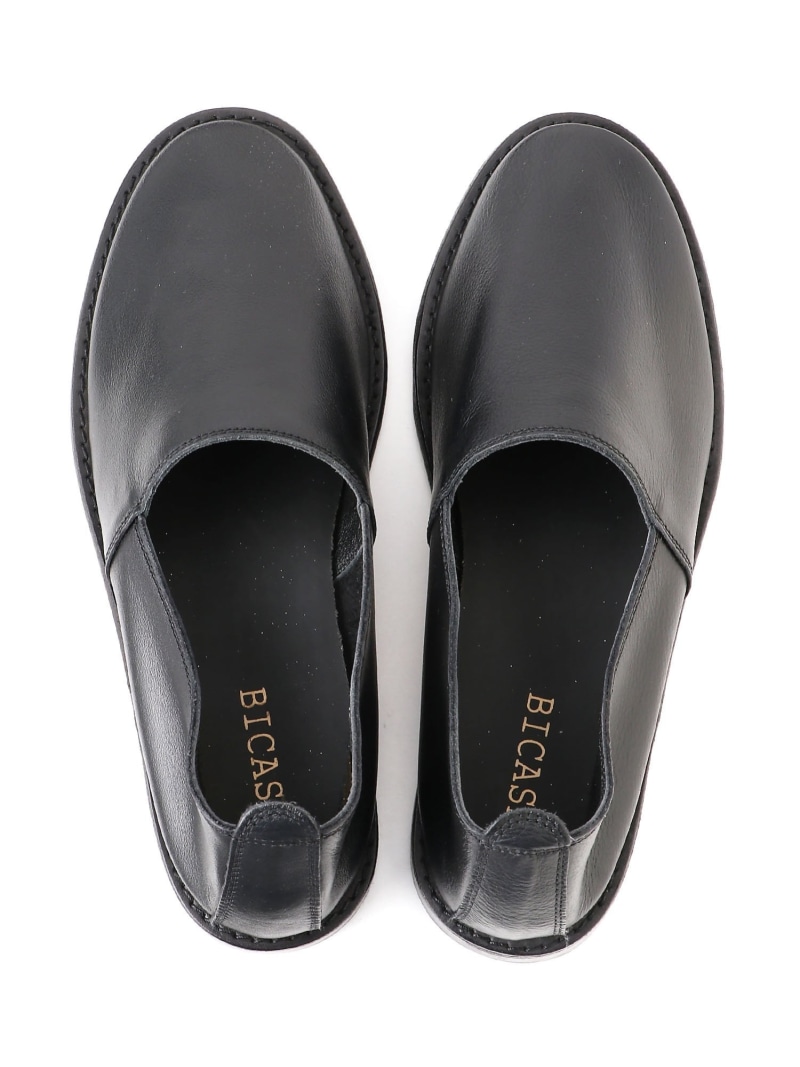 【楽天市場】BICASH BICASH/(M)(M)レザーエスパドリーユ ビカ‐シ シューズ・靴 スリッポン ブラウン ブラック【送料無料 ...