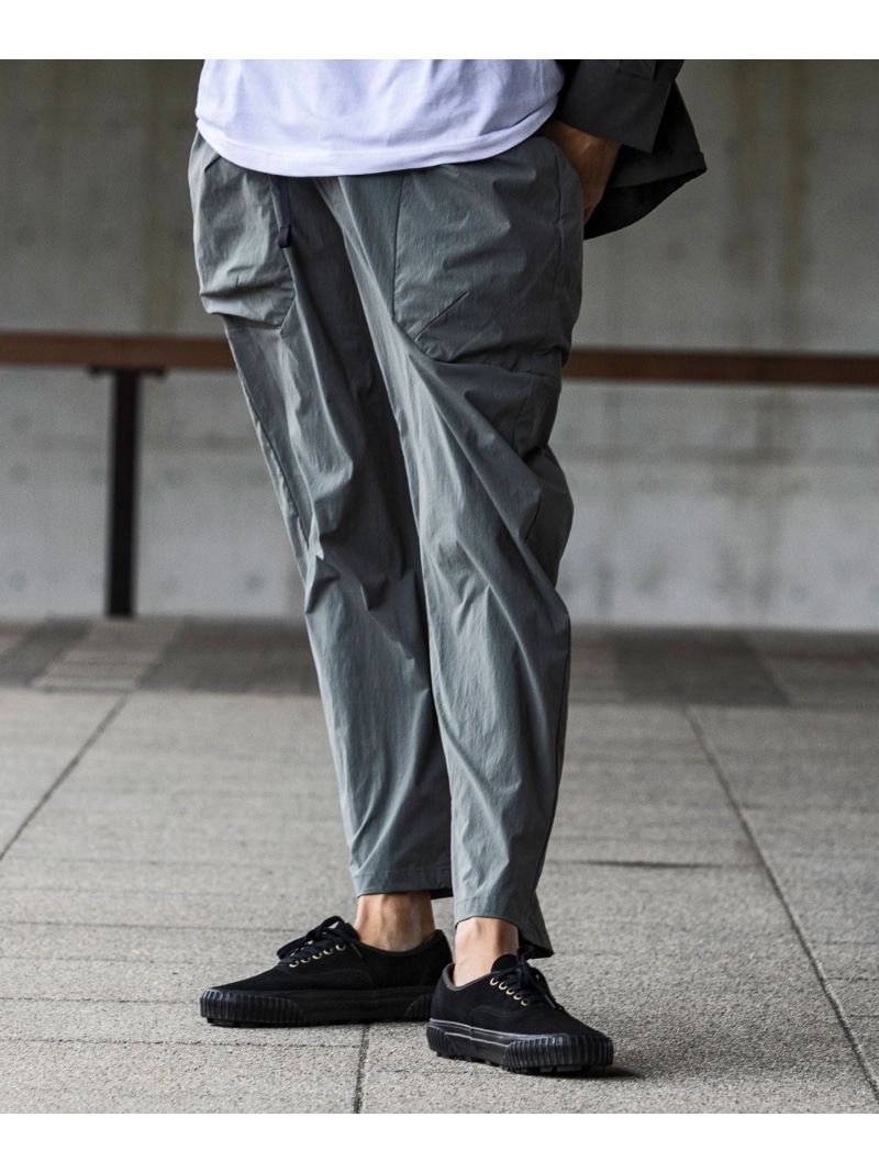 【楽天市場】【SALE／30%OFF】alk phenix (M)alk phenix/EAM24OB10 ザックパンツ シフォン パンツ その他のパンツ カーキグリーン ブラック グレー ...