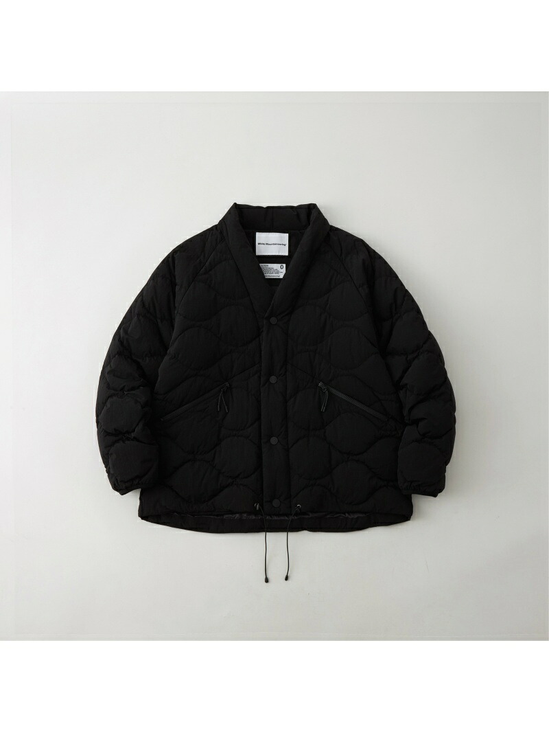 【楽天市場】White Mountaineering WM × TAION QUILTED HANTEN ホワイトマウンテニアリング ...