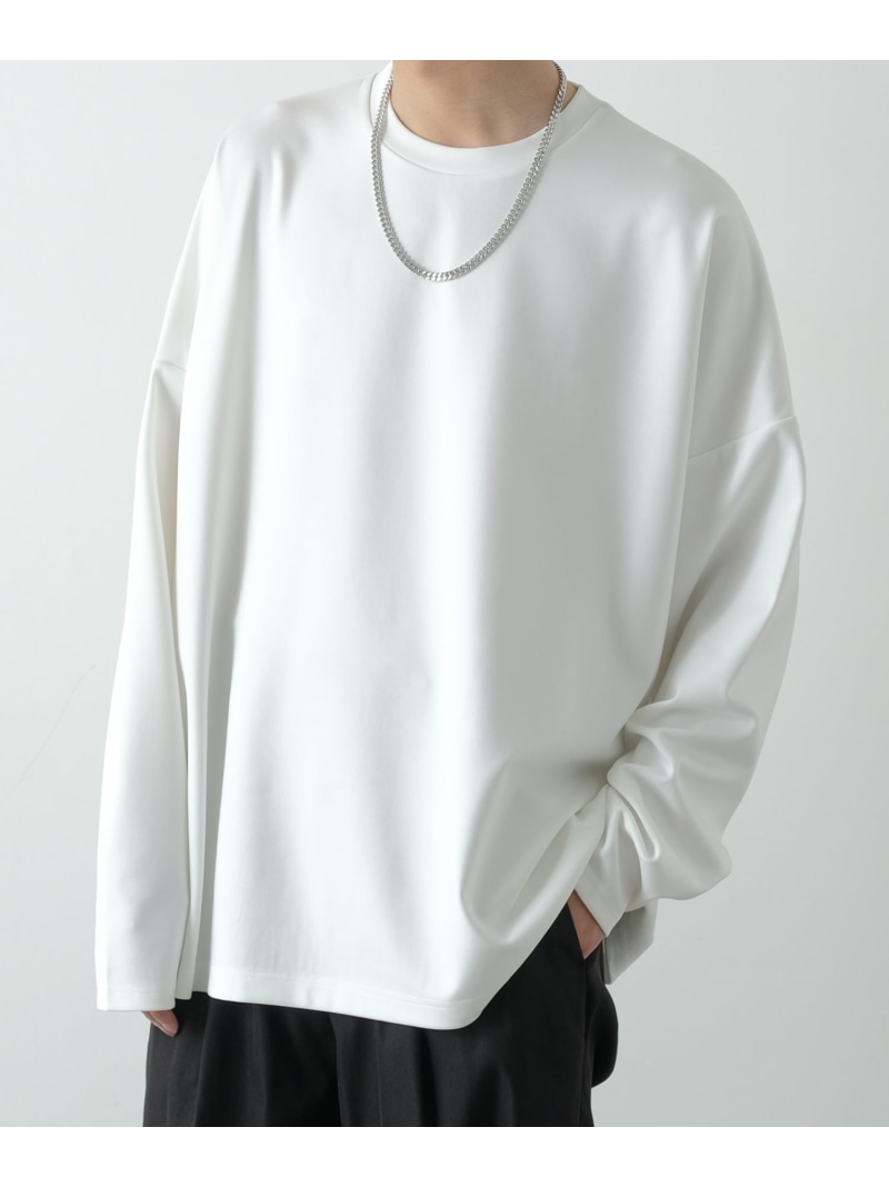 【楽天市場】NULL NULL ヌル ポンチ素材 ドルマンスリーブ 長袖 カットソー インプローブス トップス カットソー・Tシャツ ブラック ...