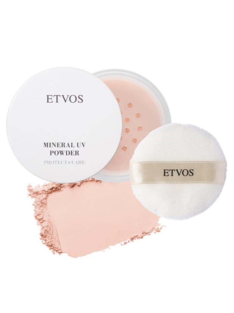 【楽天市場】ETVOS ミネラルUVパウダー [ SPF50 PA++++ 仕上げ パウダー 石けんオフ ] エトヴォス スキンケア 日焼け止め・UVケア ピンク：Rakuten ...