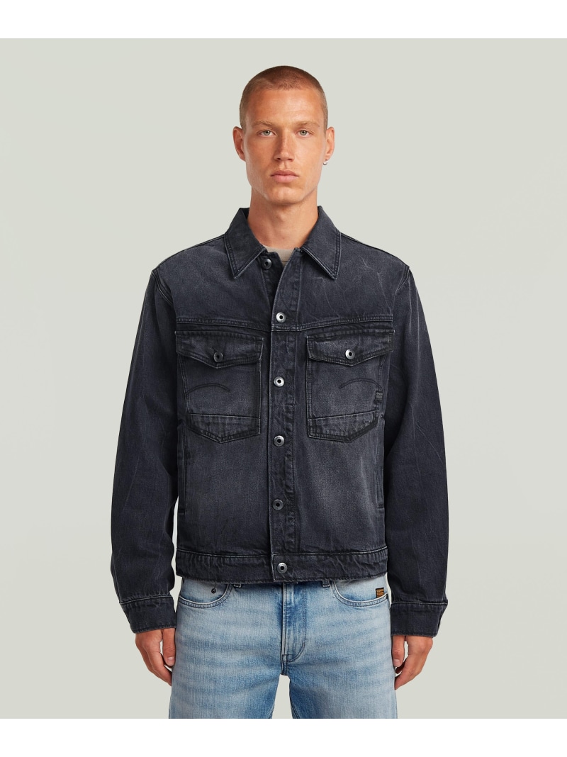 楽天市場】ジースター ロウ G-STAR RAW ジャケット メンズ ジージャン