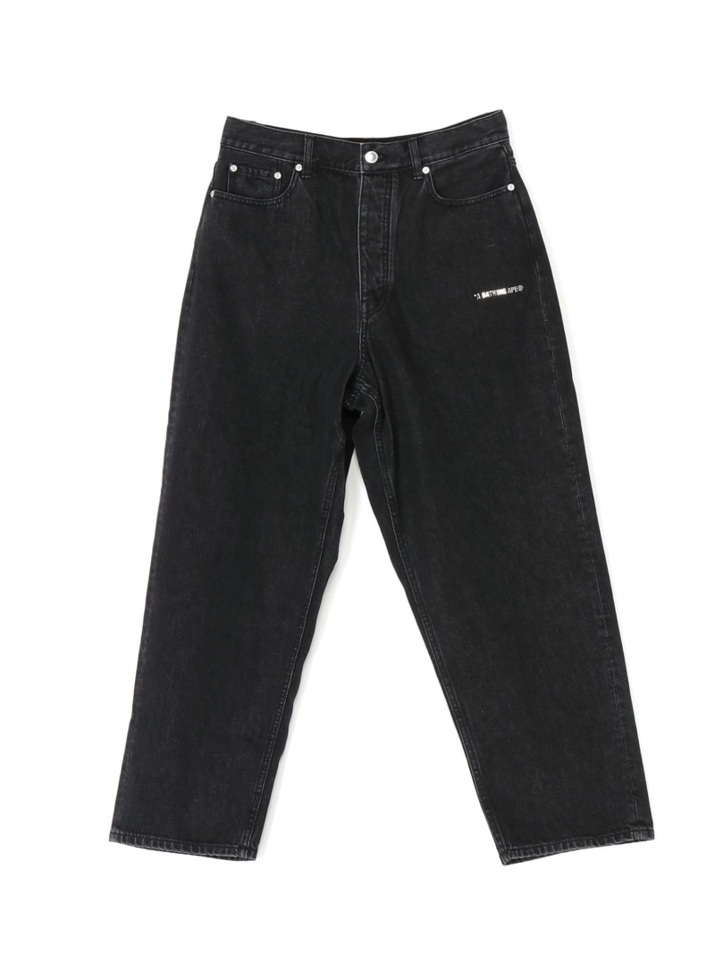 【楽天市場】A BATHING APE METAL LOGO PIN DENIM PANTS ア ベイシング エイプ パンツ ジーンズ・デニム ...