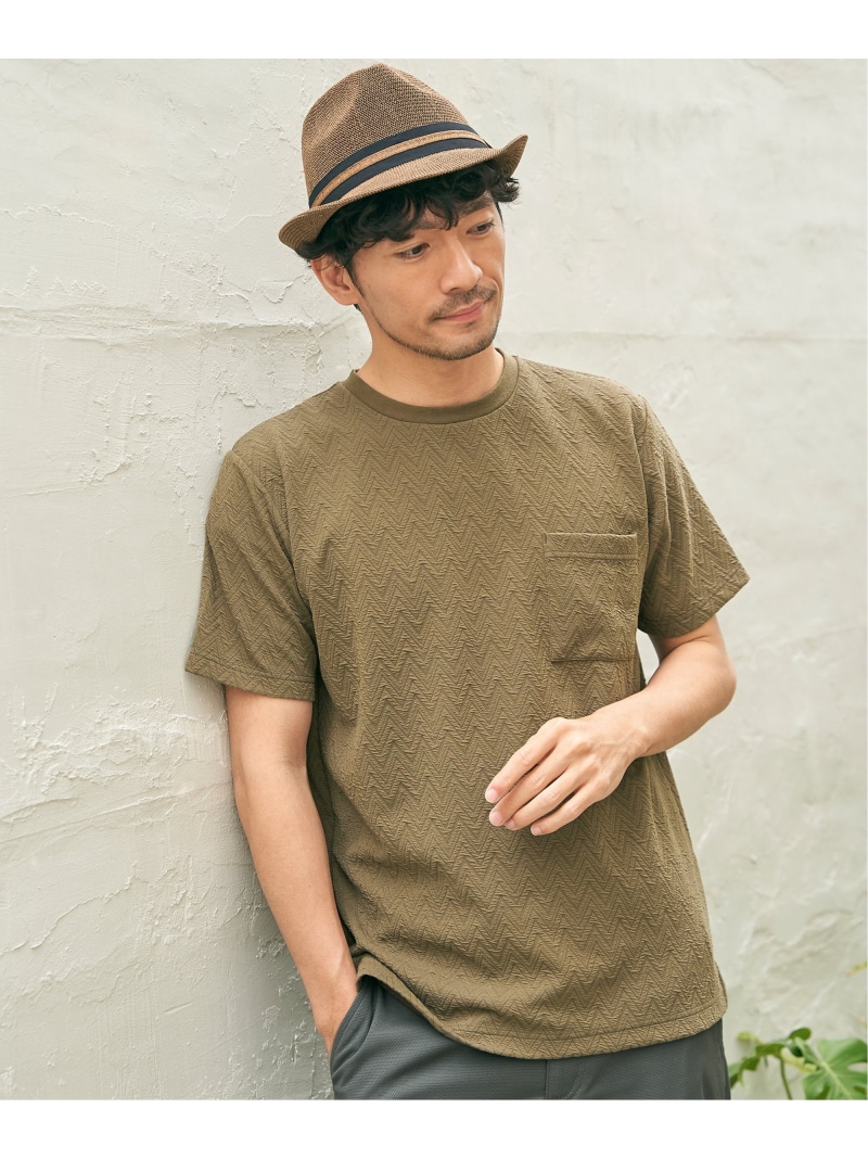 【楽天市場】【SALE／40%OFF】ikka ヘリンボンフクレジャカードTシャツ イッカ トップス カットソー・Tシャツ ブラック グリーン ホワイト グレー【RBA_E】：Rakuten ...